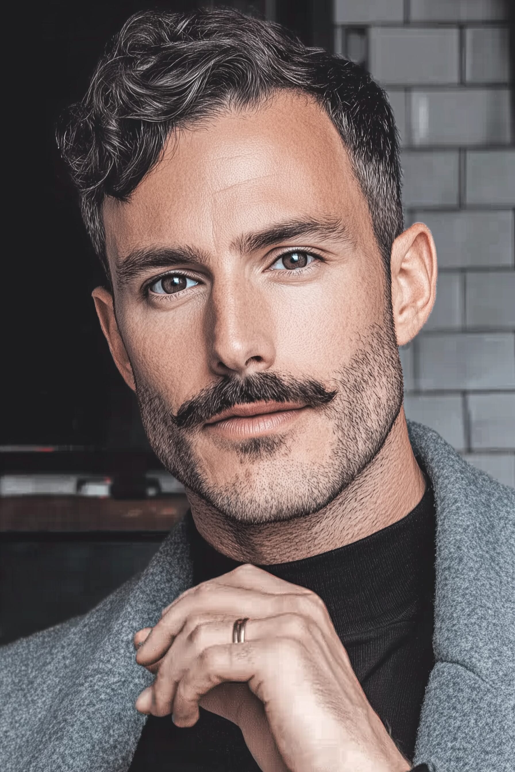 Mustache With Stubble 15 Perfect Manly Looks - 2025