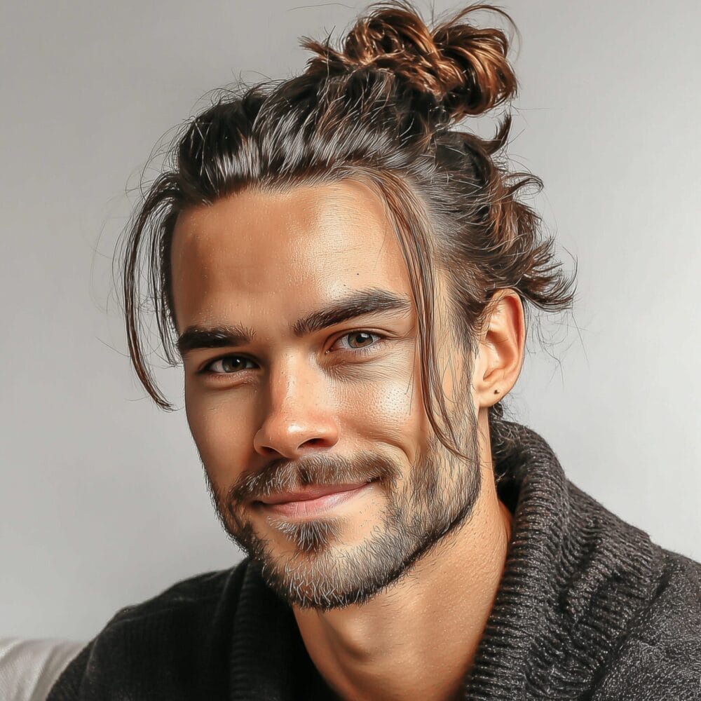 20 Man Bun Hairstyles For Men To Master Your Look - 2025