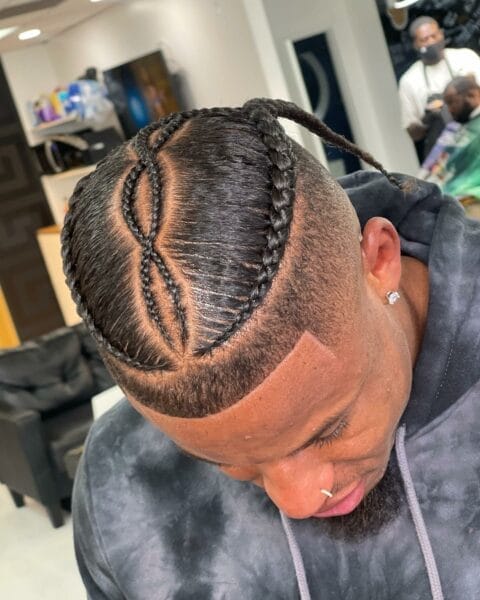 30 Trendy And Sophisticated Man Bun Braids Hairstyles Of All Time 2024