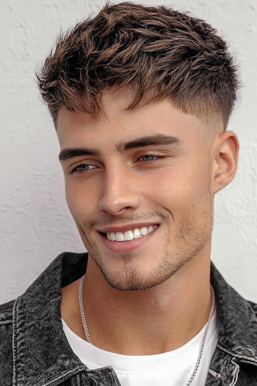 Discover Men's Fringe Haircut Magic: The Style You Can't Resist! - 2025
